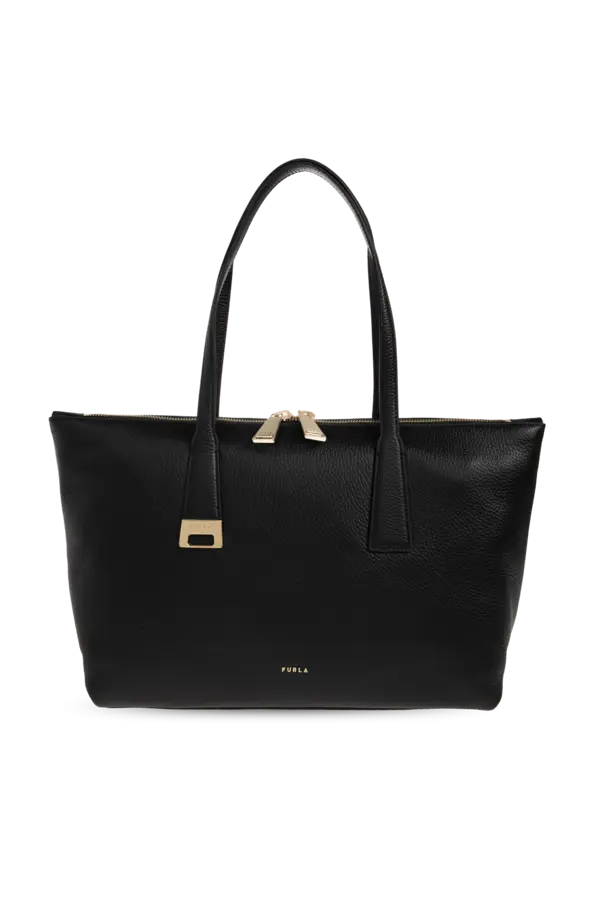 Furla Olivia Medium Shopper Bag - Black