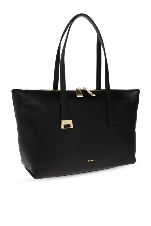Furla Olivia Medium Shopper Bag - Black