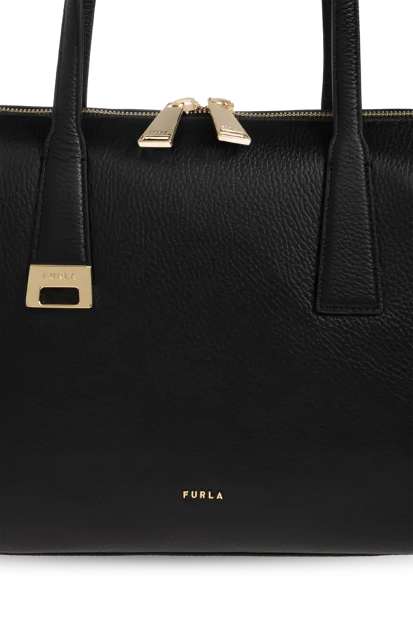 Furla Olivia Medium Shopper Bag - Black