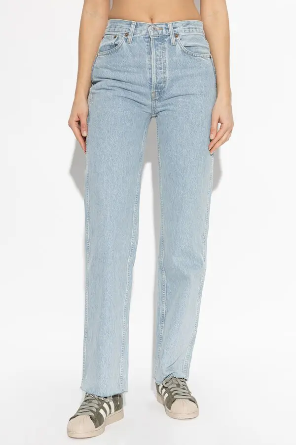 RE/DONE Straight-leg Jeans