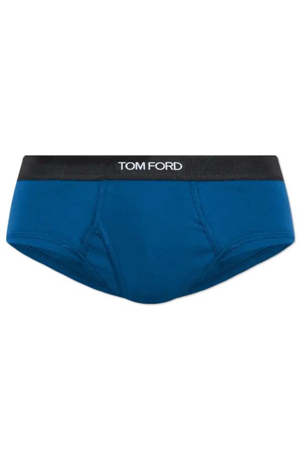 TOM FORD Cotton Briefs - Blue