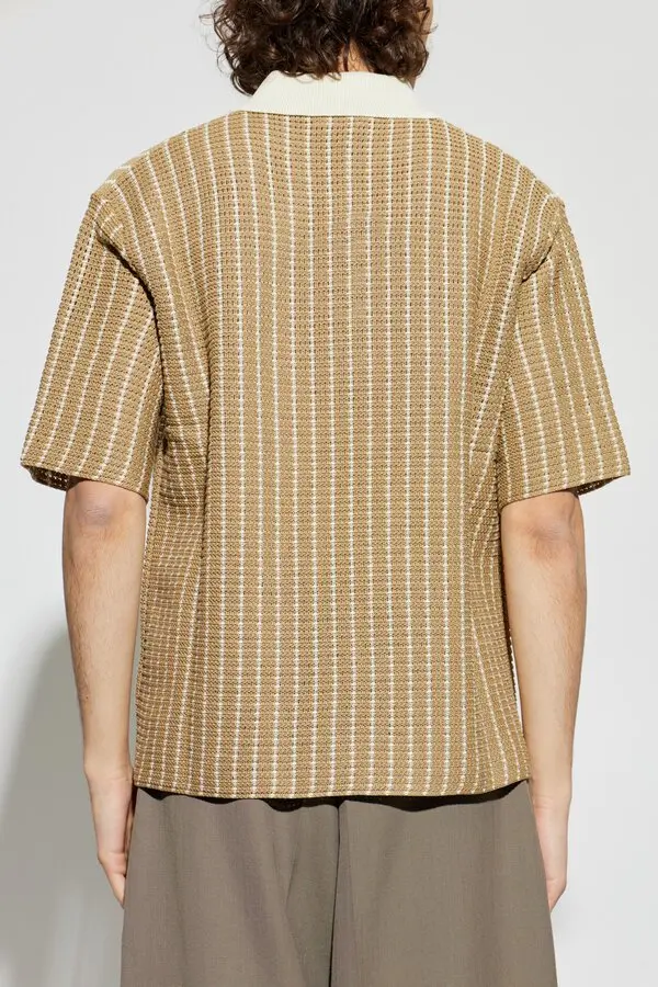 JIL SANDER Cotton Polo - Beige