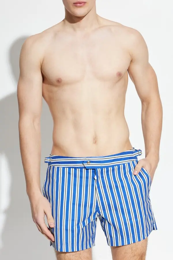 TOM FORD Striped Swim Shorts