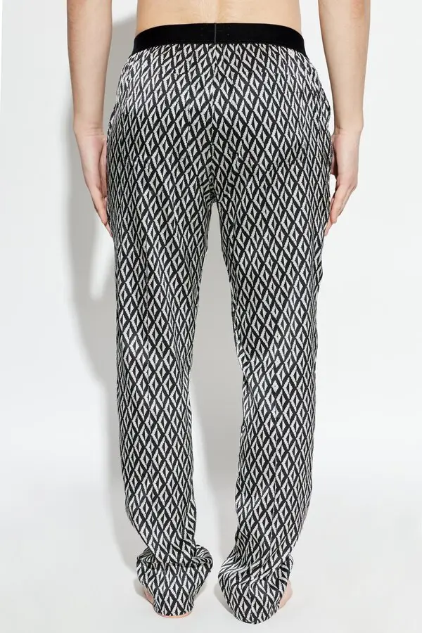 TOM FORD Silk Pajama Bottoms - Black