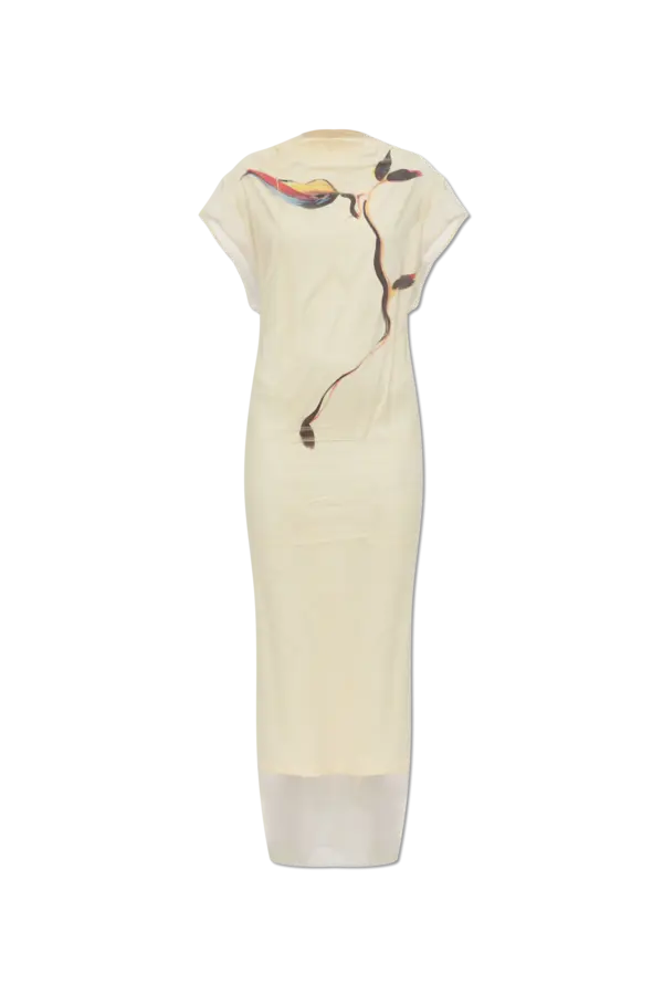 Sportmax Viale Midi Dress - Yellow
