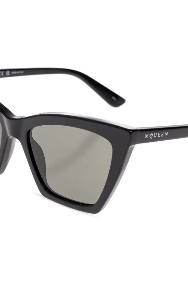 Alexander McQueen Cat-eye Sunglasses - Black