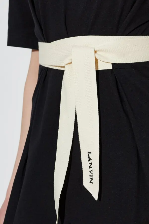 LANVIN Top With Waist Belt