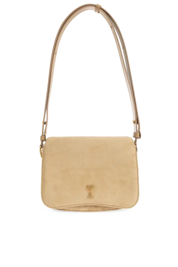 Ami Paris Paris’ Shoulder Bag - Beige