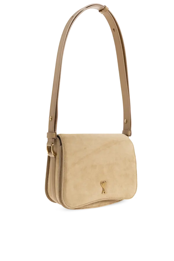 Ami Paris Paris’ Shoulder Bag - Beige