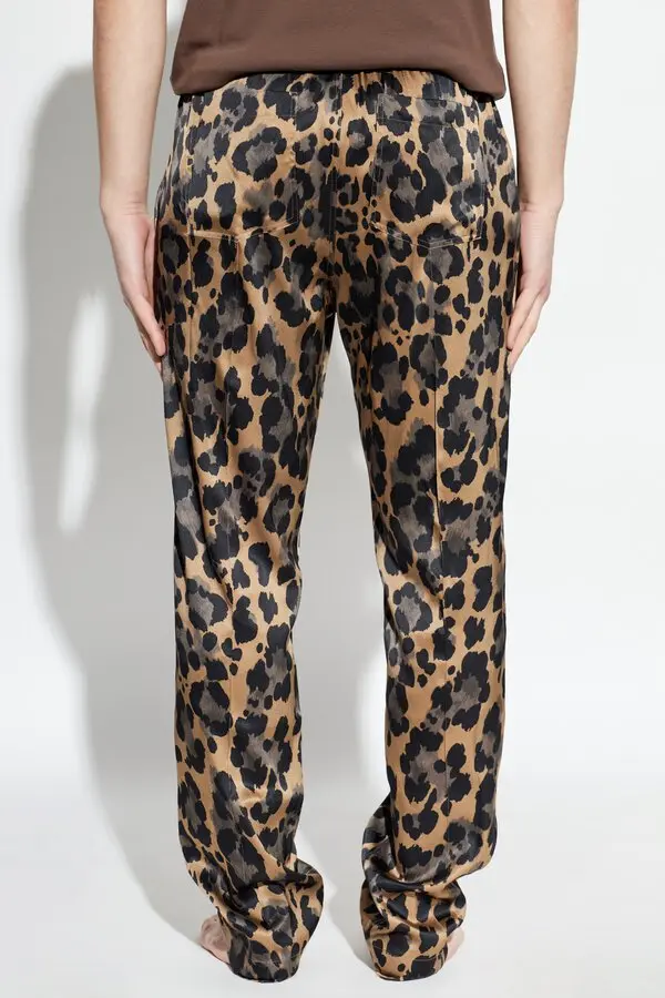 TOM FORD Silk Pajama Bottoms - Brown