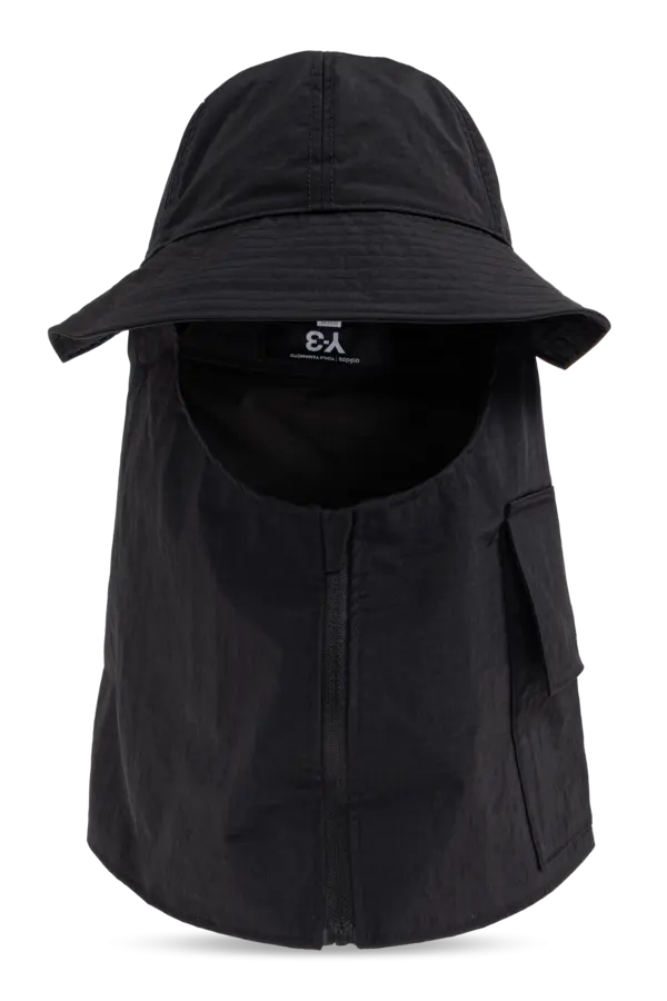 Y3 Hood With Pocket - Black