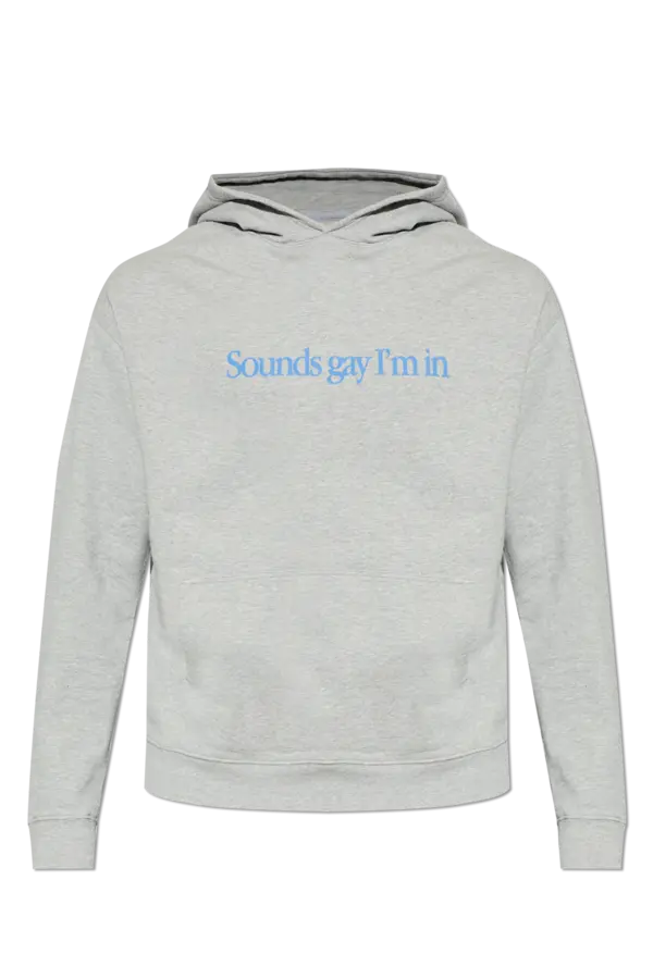 CARNE BOLLENTE Printed Hoodie - Grey