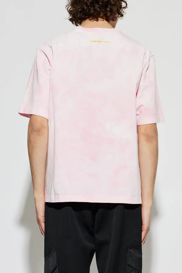 Casablanca T-shirt With Print - Pink