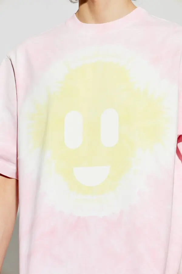 Casablanca T-shirt With Print - Pink