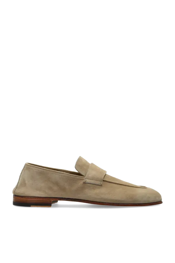 Eleventy Suede Loafers