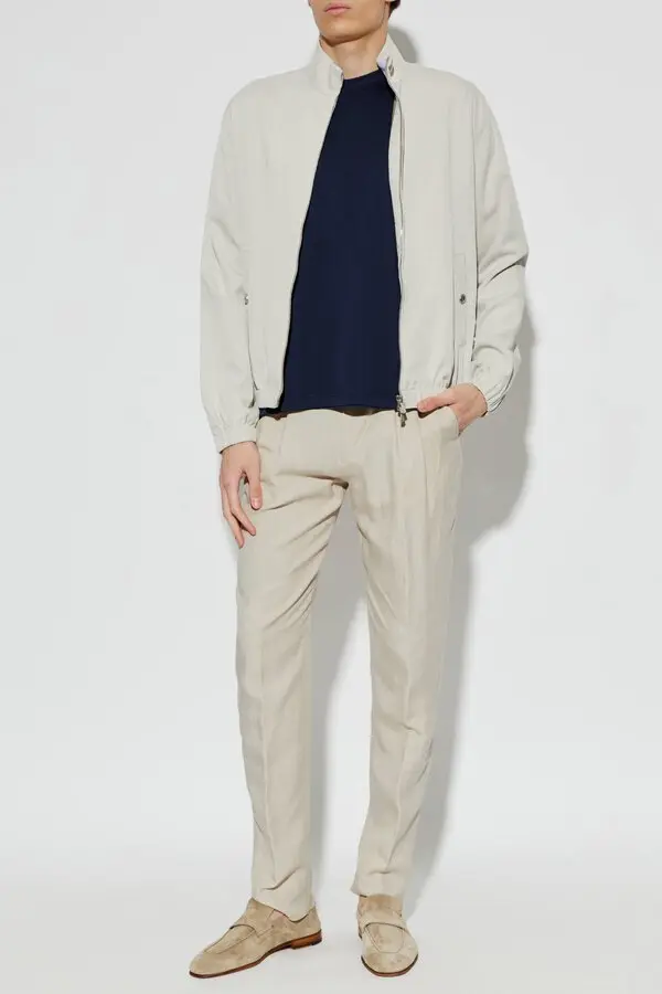 Eleventy Suede Loafers