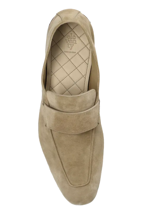 Eleventy Suede Loafers