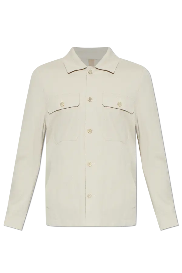 Eleventy Pocket Shirt - Cream