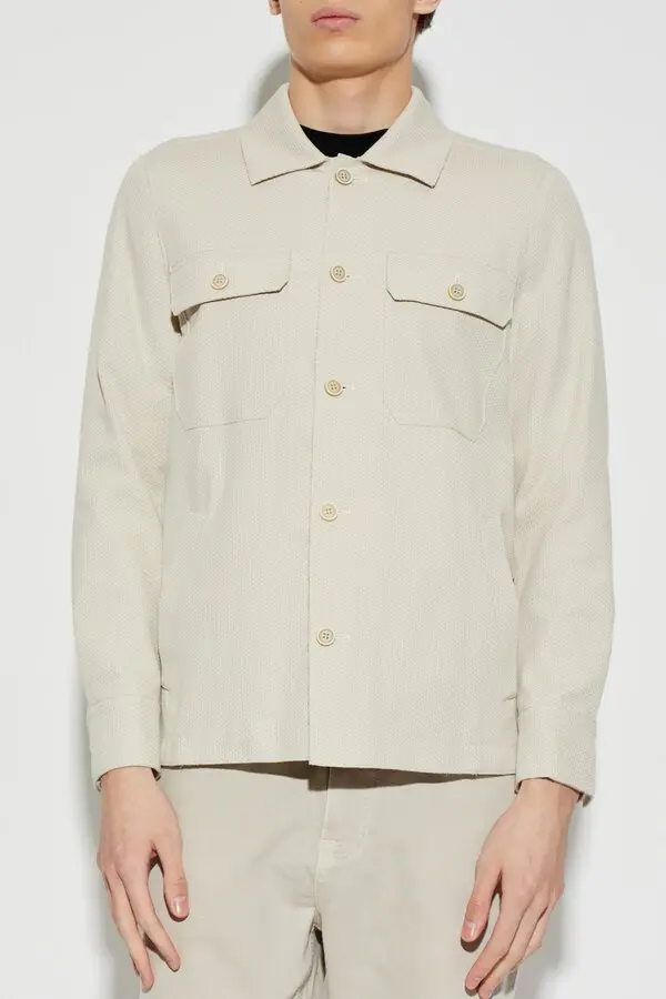Eleventy Pocket Shirt - Cream