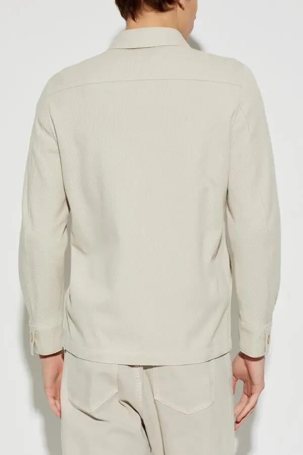 Eleventy Pocket Shirt - Cream
