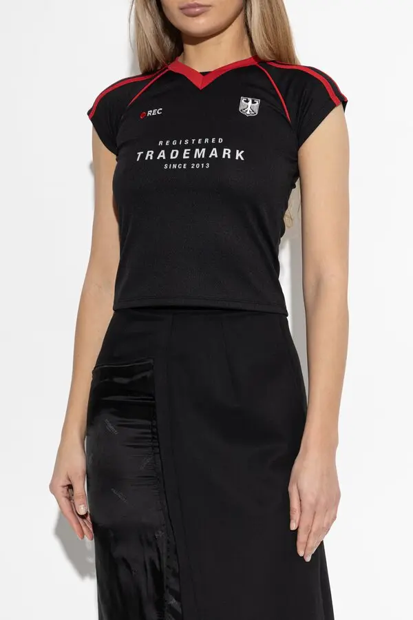 Vetements Fitted T-shirt With Print