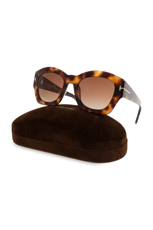 TOM FORD Sunglasses With Uv Protection - Brown