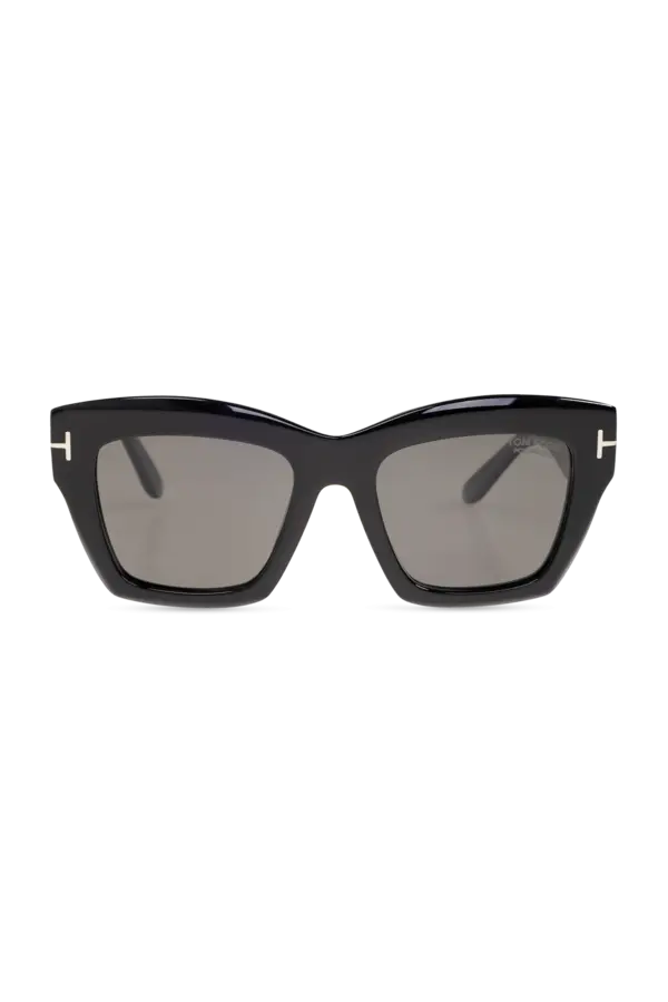 TOM FORD Square Frame Sunglasses - Black