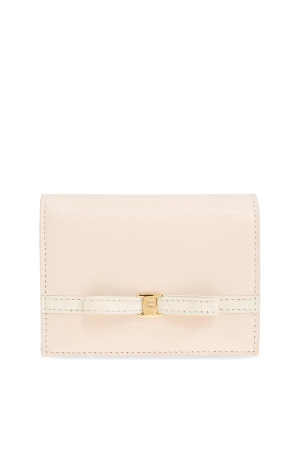 FERRAGAMO Leather Wallet - Pink