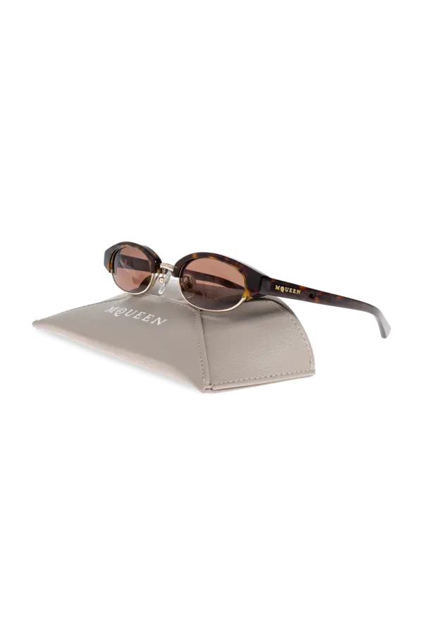 Alexander McQueen Sunglasses - Brown