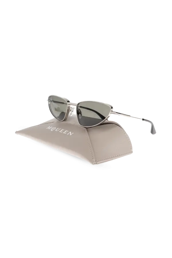 Alexander McQueen Cat-eye Sunglasses - Silver
