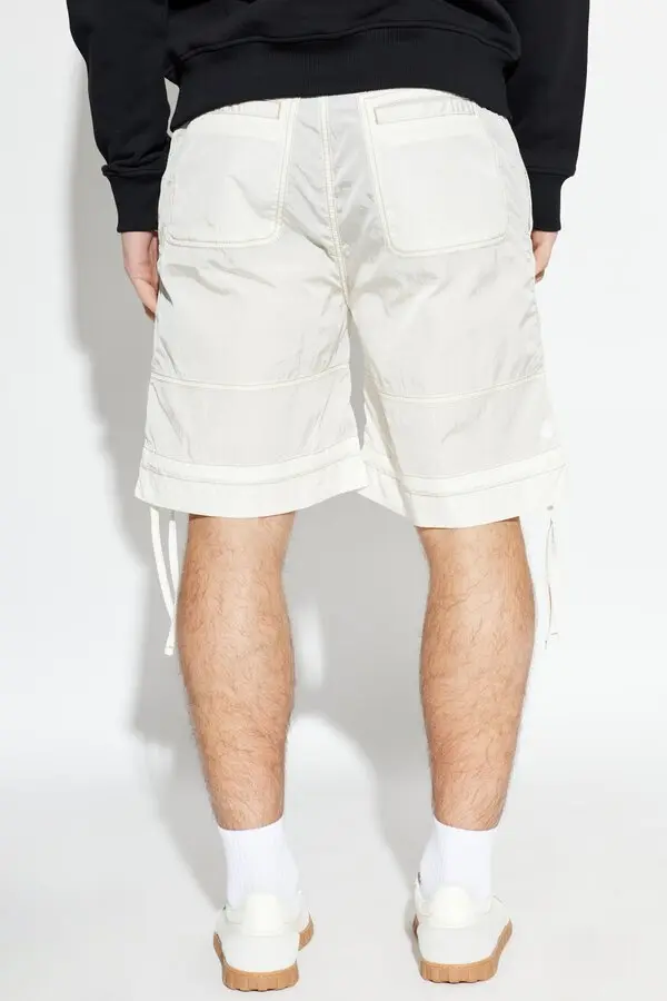 AMI Paris Shorts With Pockets - Cream