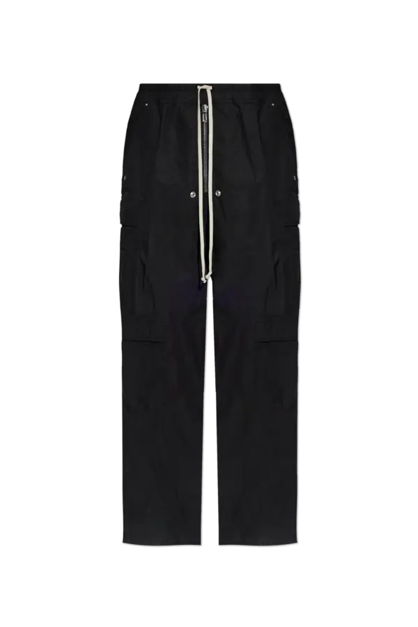 Rick Owens Cargo Trousers - Black