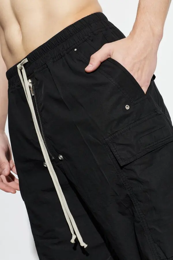 Rick Owens Cargo Trousers - Black