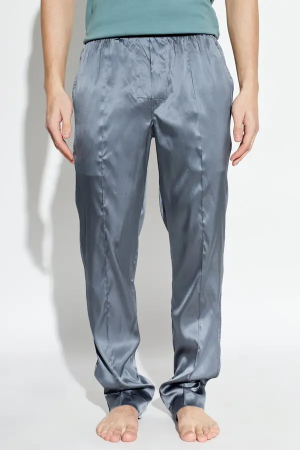 TOM FORD Silk Pajama Bottoms - Grey