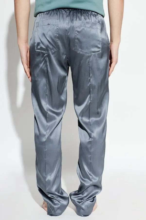 TOM FORD Silk Pajama Bottoms - Grey