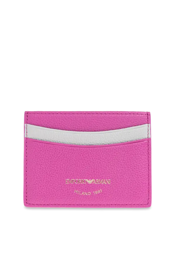 Emporio Armani Card Case - Pink