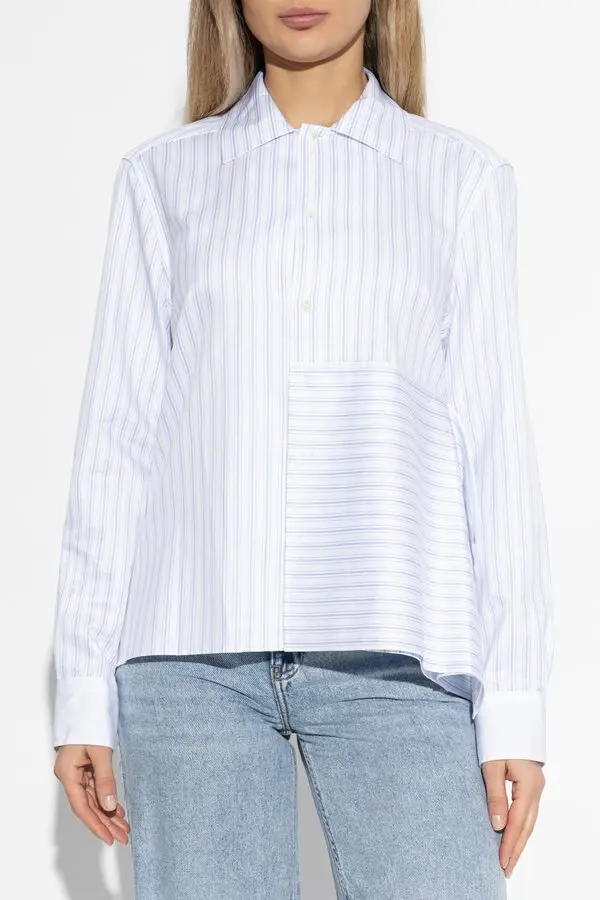 JW Anderson Asymmetric Striped Shirt