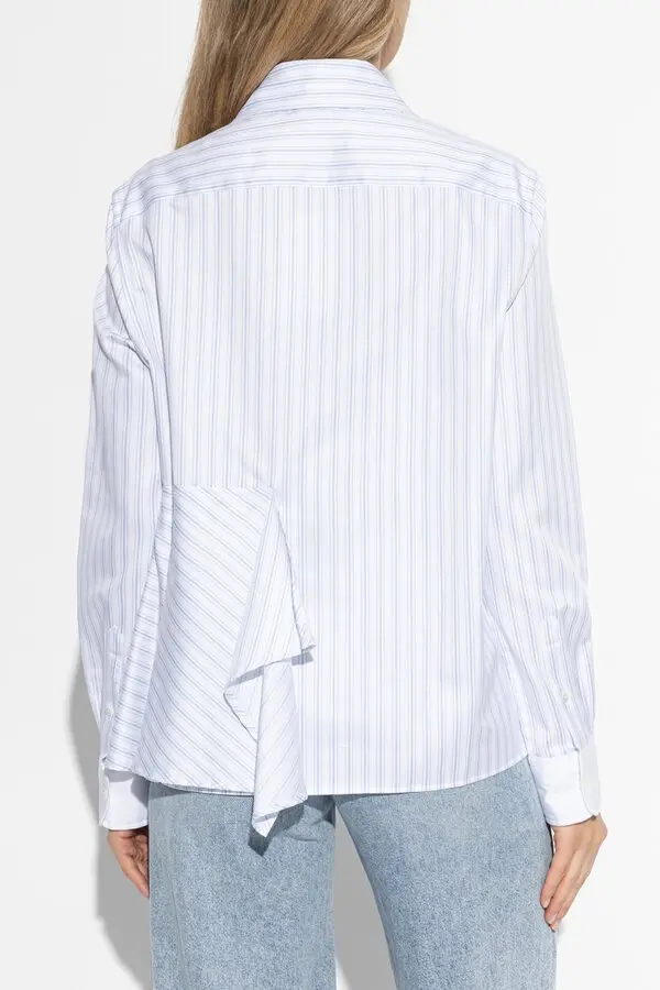 JW Anderson Asymmetric Striped Shirt