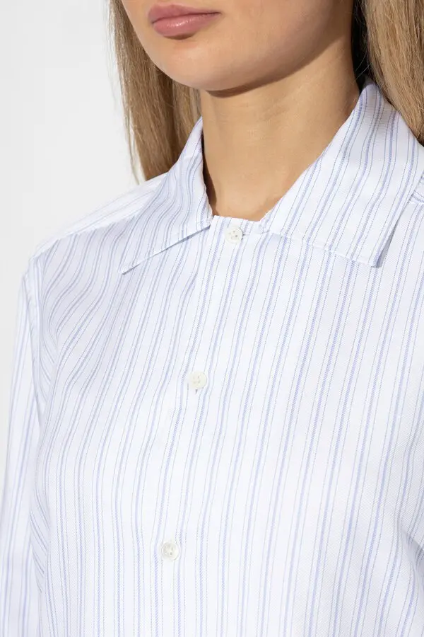 JW Anderson Asymmetric Striped Shirt