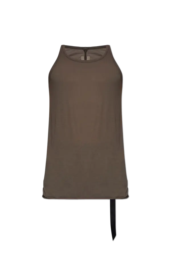 Rick Owens Sleeveless T-shirt - Brown