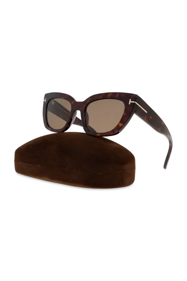 TOM FORD Cat-eye Sunglasses - Brown