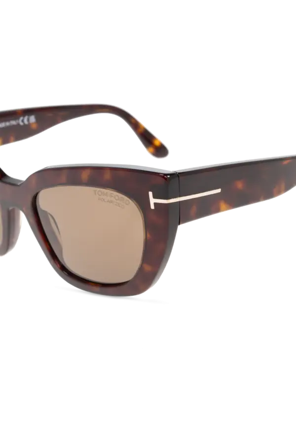 TOM FORD Cat-eye Sunglasses - Brown