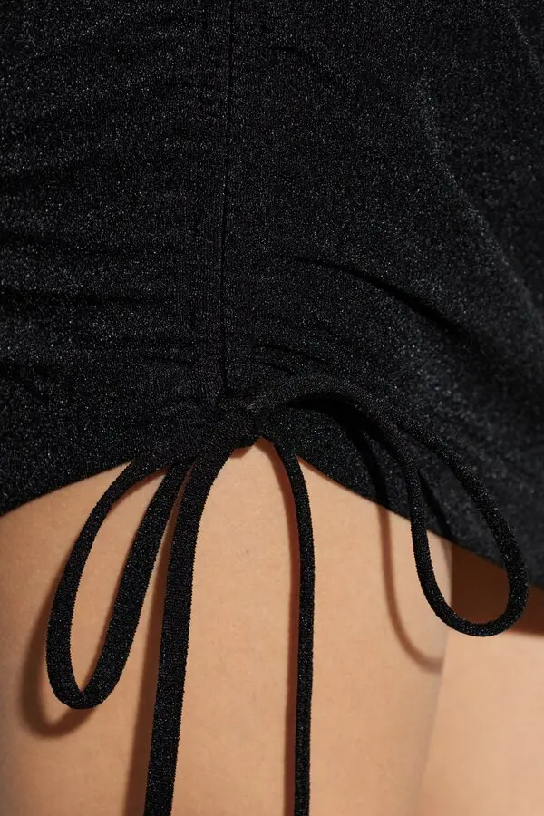Balmain Beach Dress With Embroidered Logo