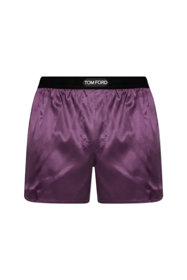 TOM FORD Silk Boxers - Purple