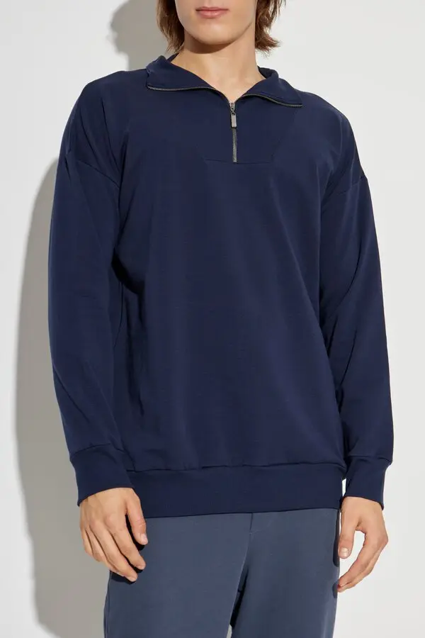 Hanro Collared Sweatshirt
