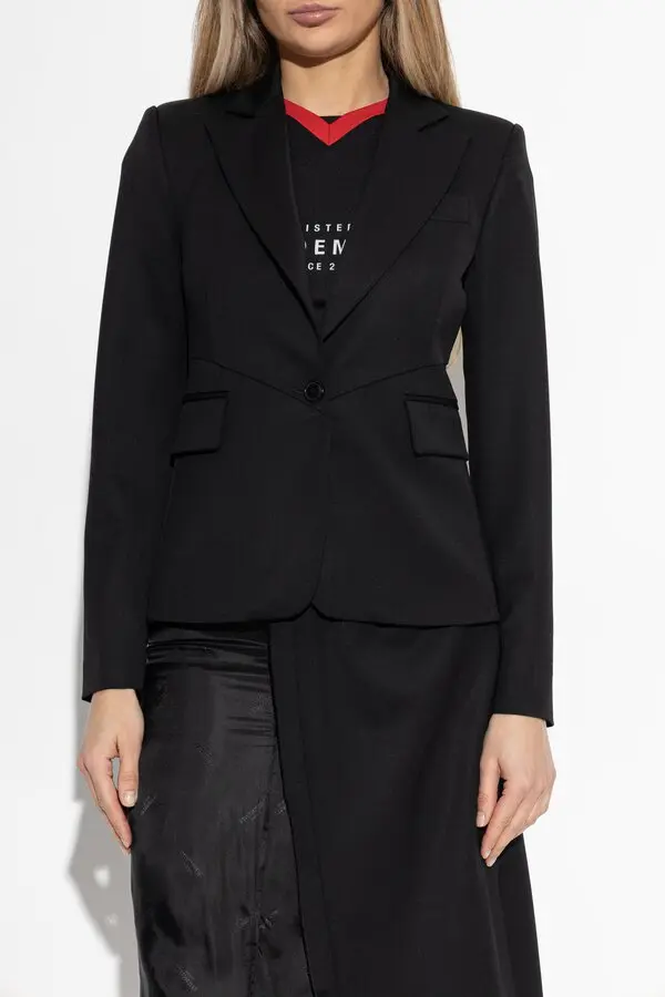 Vetements Wool Blazer With Double Vent