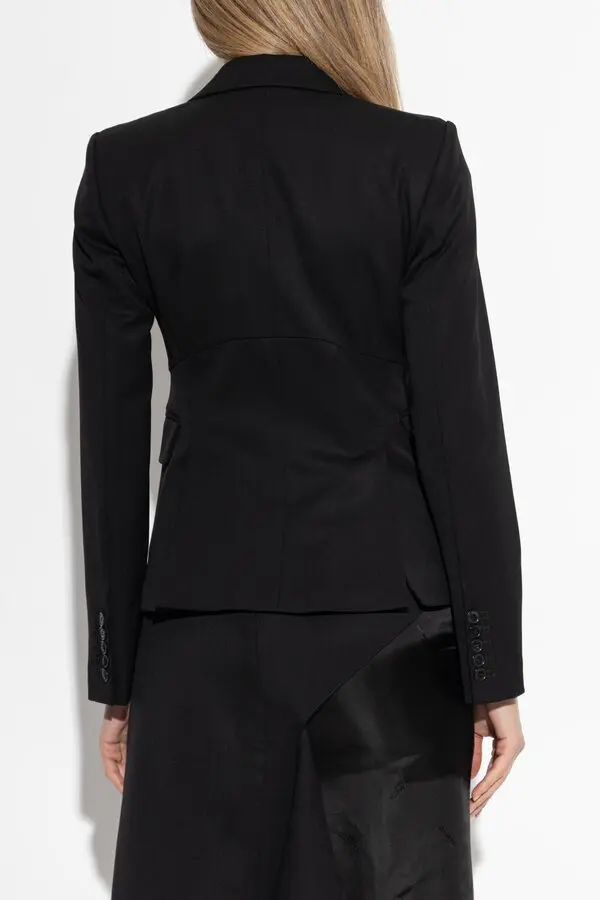 Vetements Wool Blazer With Double Vent
