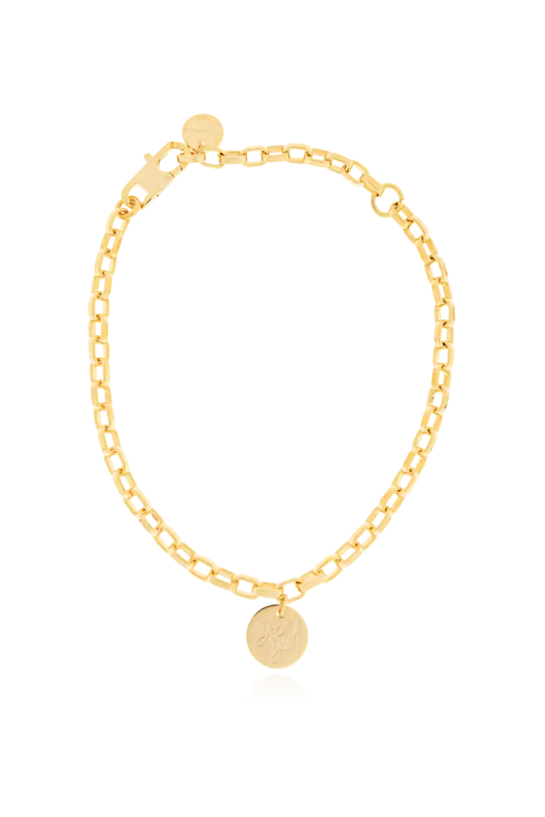Dsquared2 Bracelet With Round Pendant - Gold