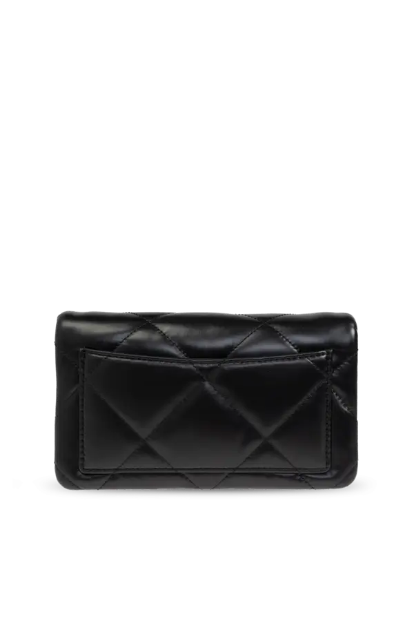 Tory Burch Chain Wallet 'kira Diamond - Black