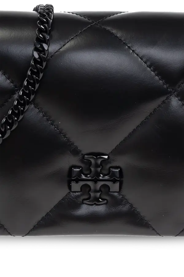 Tory Burch Chain Wallet 'kira Diamond - Black